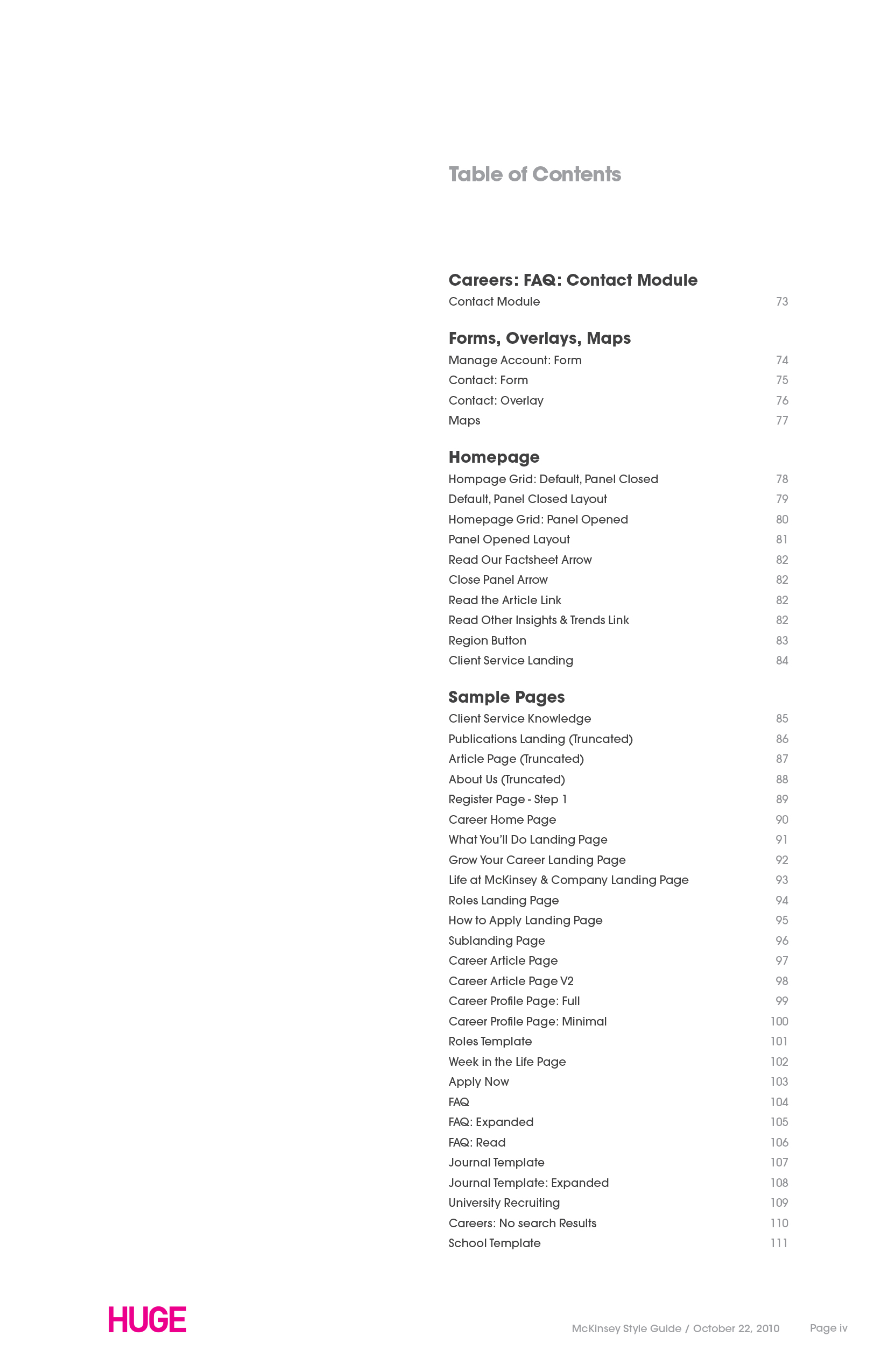 McKinsey · The Public Library of Chez Luc